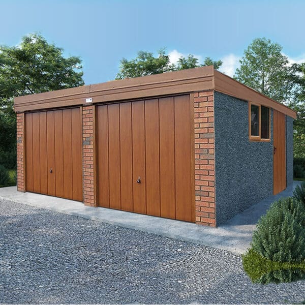 Double Garages | Megasheds North Wales | Call 01745 591485
