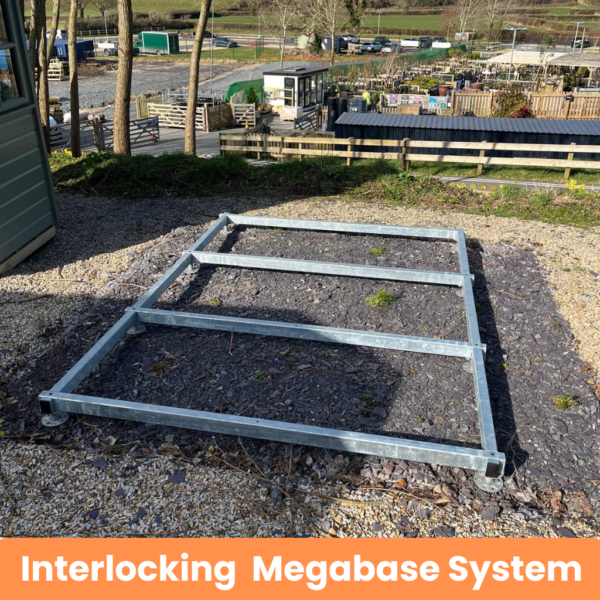 Galvanised Steel Megabase | Base Solution For Garden Buildings